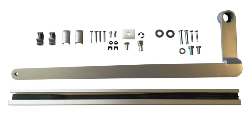 Dorma Ed400, Ed700 Right Hand Slide Arm, Clear