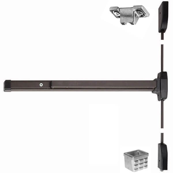 Falcon Surface Vertical Rod Exit Device With 5-3/4 in. Tall x 1.5 in ...