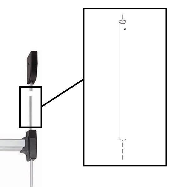Falcon Top Rod Assembly For Surface Vertical Rod Exit Device With 5-3/4 ...