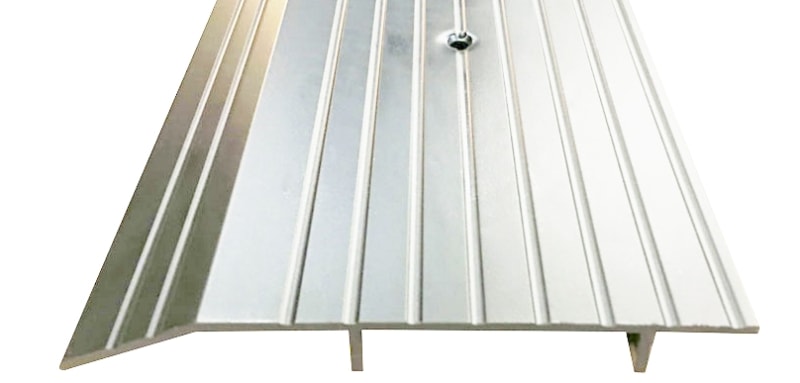 Heavy Duty 7 inch Wide x 3/4 inch Tall Aluminum Half Saddle Threshold ...