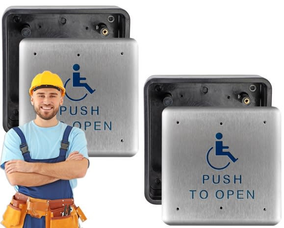 Besam SW100 Hardwired Push Plate Kit | Besam Automatic Door Parts