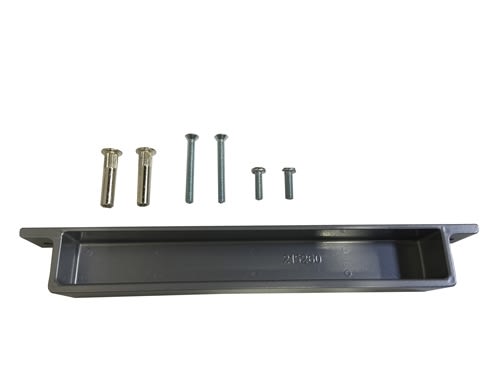 Nabco Gyro Tech GT8500 10 in. Inswing Arm Track, Clear Finish ...