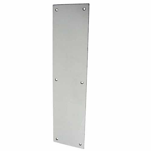 Stainless Steel Push Plate 4 in x 16 in For Commercial Doors | www ...