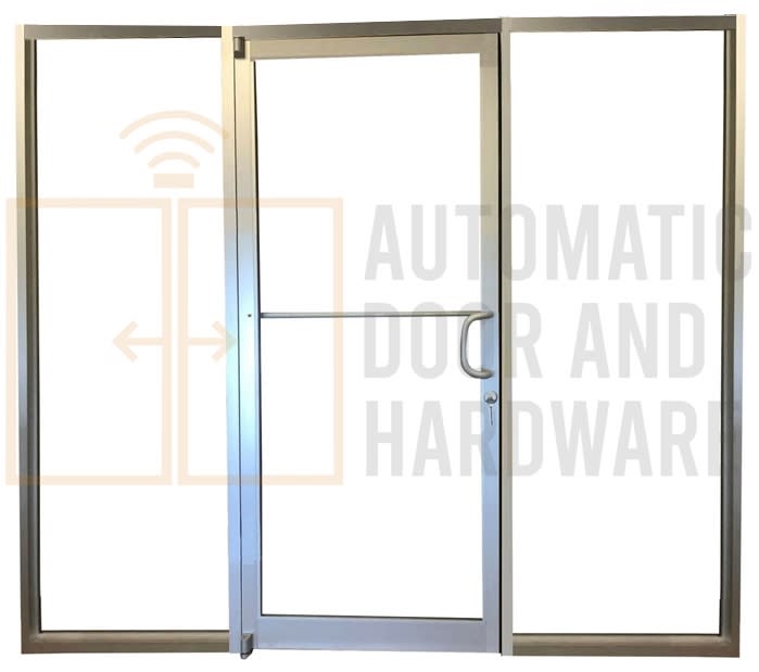 Ranger (3070) 36 in. x 84 in. Right Hand Manual Storefront Aluminum ...