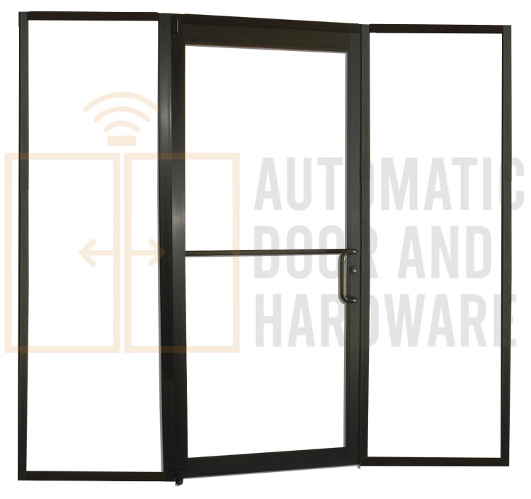Ranger (3070) 36 in. x 84 in. Right Hand Manual Storefront Aluminum ...