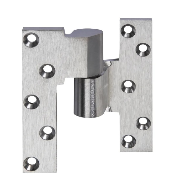 Rixson Right Hand 3/4 in. Middle Hinge Assembly, Aluminum Finish For ...