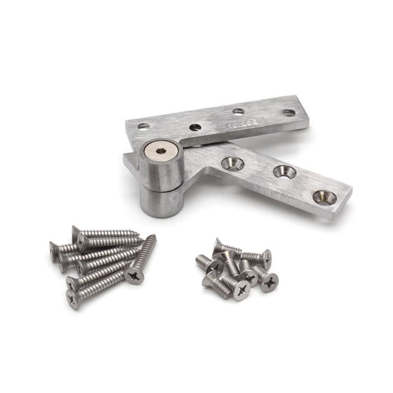 Rixson 3/4 in. Offset Top Pivot Assembly, Aluminum Finish For Rixson 25 ...