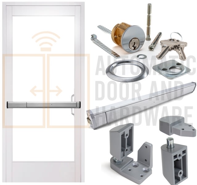 Storefront Pro Hardware (3070) 36 in. x 84 in. Left Hand Storefront ADA ...