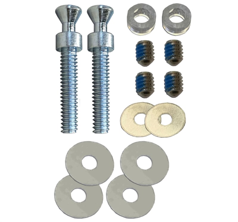 Storefront Pro Hardware 1/4 Inch- 20 x 1-1/8 Inch Length Screw Kit For ...