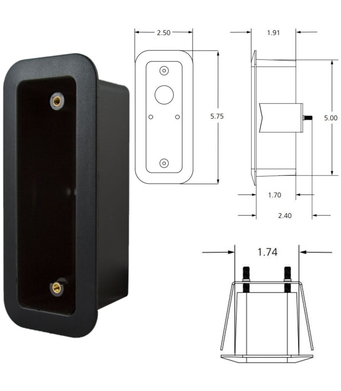 Handicap Jamb Button Mounting Boxes | www.autodoorandhardware.com