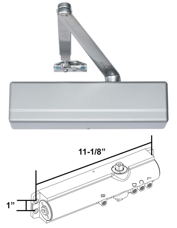 803H Door Closers and Parts | Automatic Door and Hardware