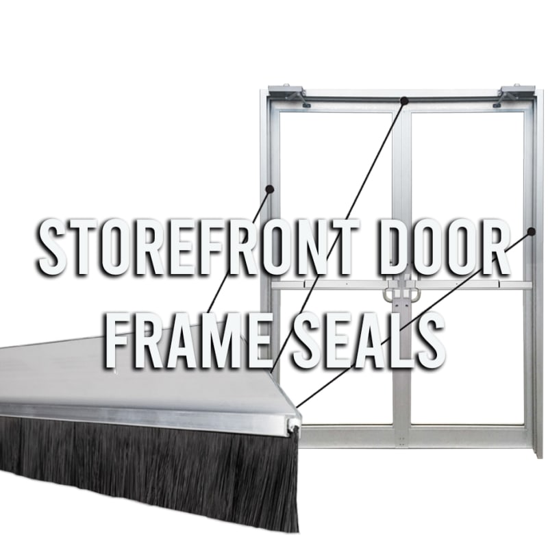 Storefront Door Weatherstripping | www.autodoorandhardware.com
