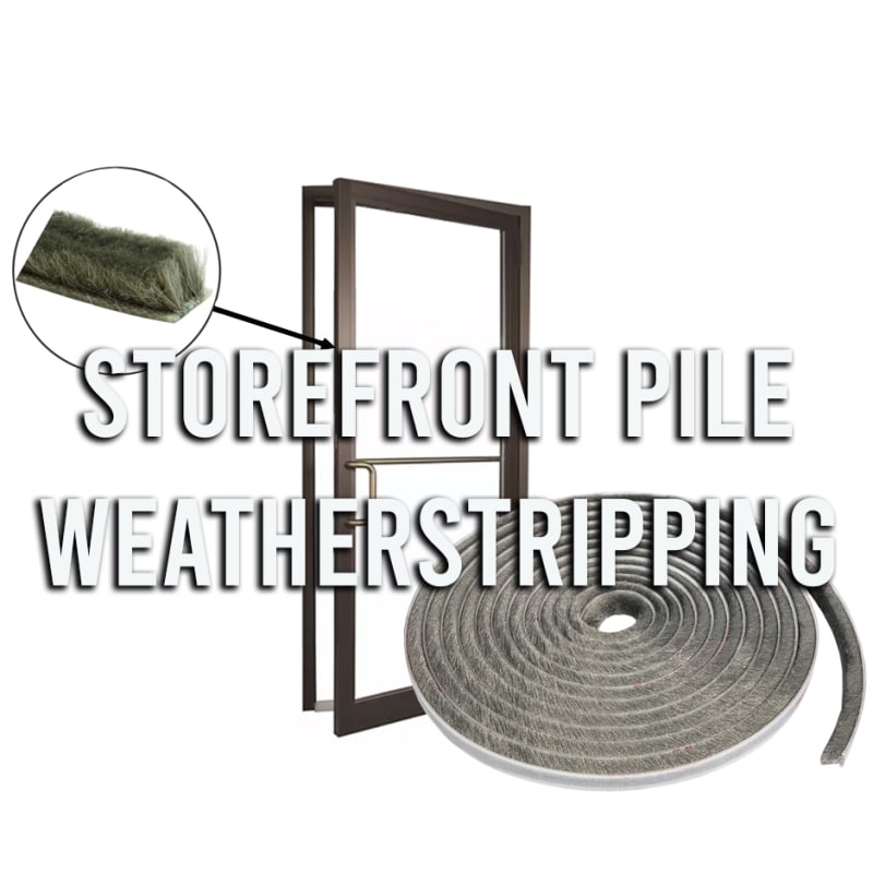 Storefront Door Weatherstripping | www.autodoorandhardware.com