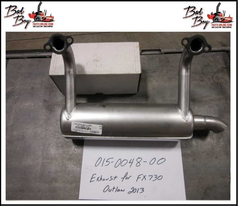 Kawasaki FS730V Lawn Mower Exhaust | Bad Boy 015-0048-00