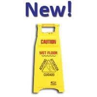 Yellow "Caution Wet Floor" Sign â€“ Safety Warning | Better-Pak
