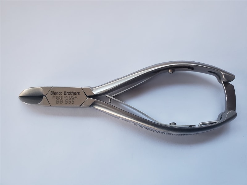 Heavy Duty Curved Nail Cutter | Professional Stainless Steel Clippers