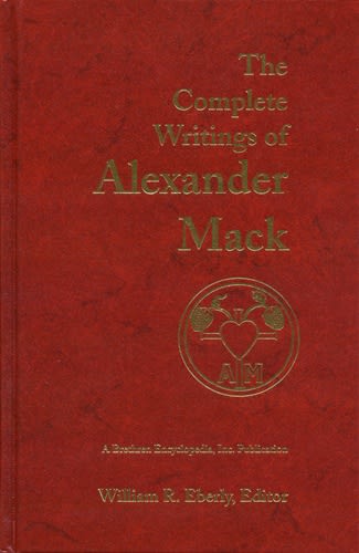 Complete Writings of Alexander Mack
