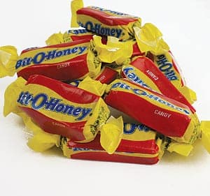 The original Bit O Honey candy. Honey flavored bite size chews.