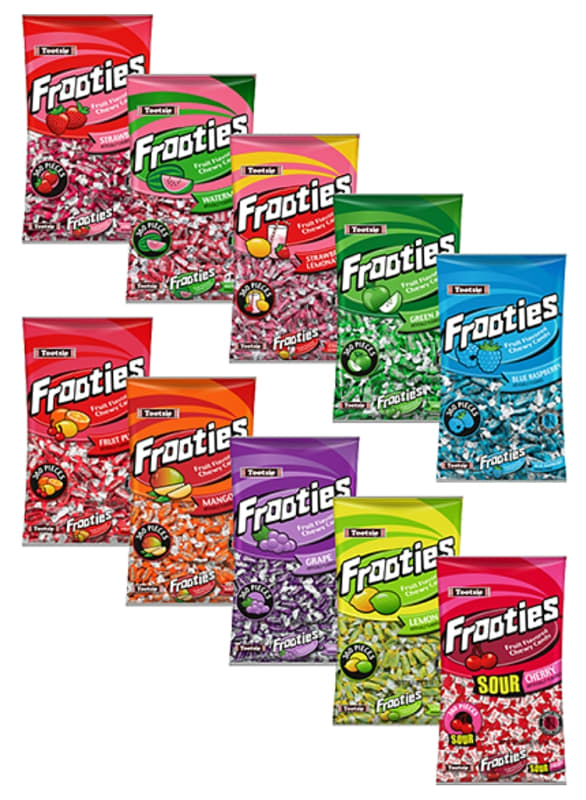 Frooties Chewy Candy by Tootsie