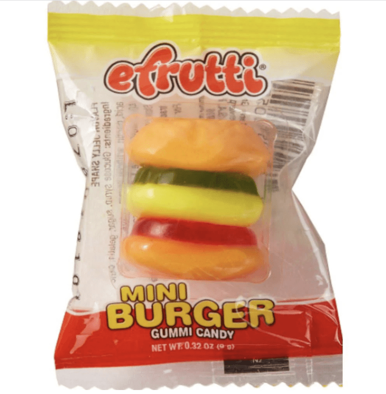 Now you can enjoy delicious gummy candy in a fun mini hamburger form ... Now you can enjoy delicious gummy candy in a fun mini hamburger form ...