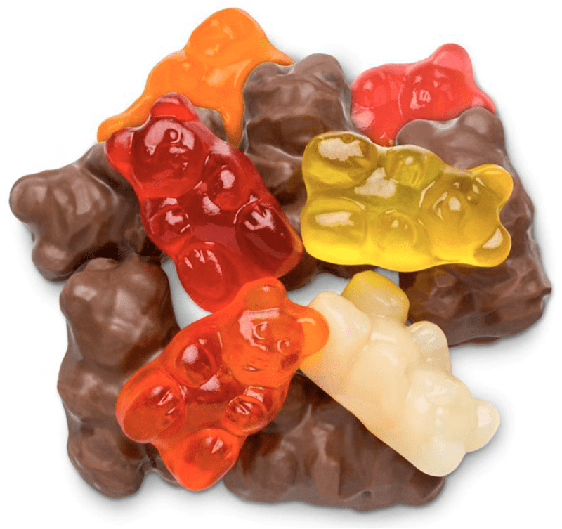 Milk Chocolate Covered Gummi Bears
