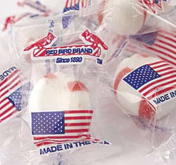 Red Bird Peppermint Puffs Candy