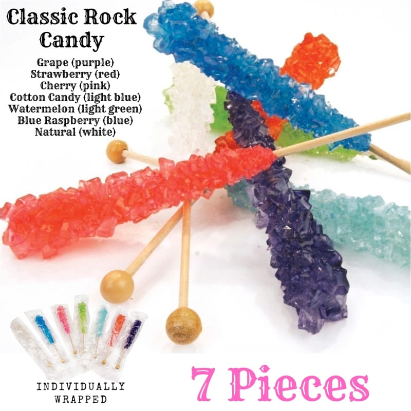 Assorted Rock Candy On A Stick