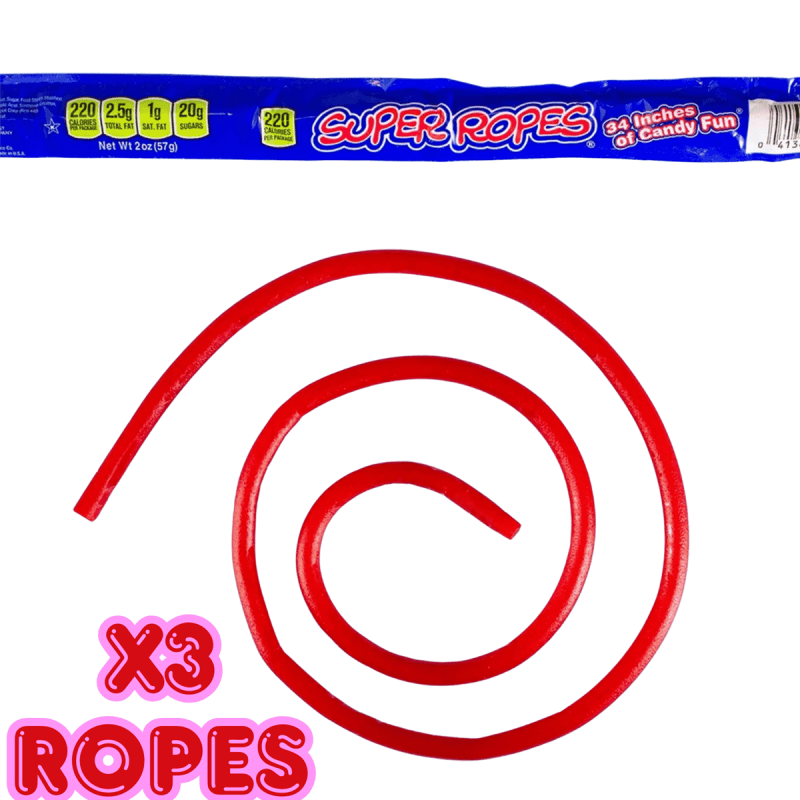 Super Red Ropes Licorice