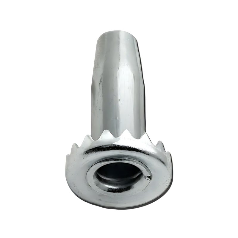 Metal Socket for Wood Furniture | Fits 5/16" x 1-1/2" Grip Neck Stem Caster