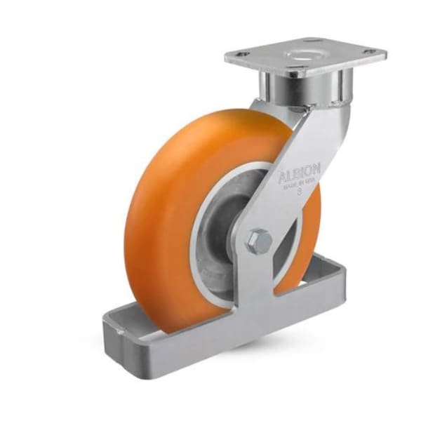 Albion Casters 8" x 2" Maintenance-Free Swivel Caster with MAX ...