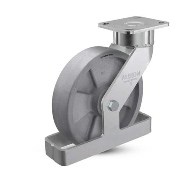 Albion Casters 8" x 2" Maintenance-Free Swivel Caster | Nylon Wheel ...