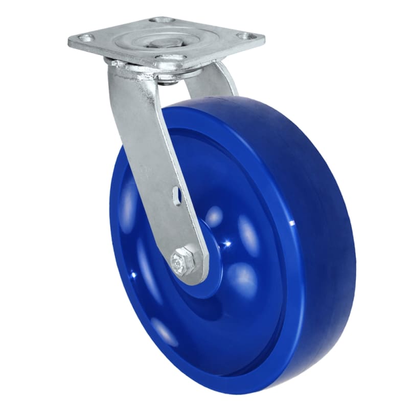 Durastar 8" x 2" Solid Polyurethane Swivel Caster â€“ 1250 lb Heavy ...