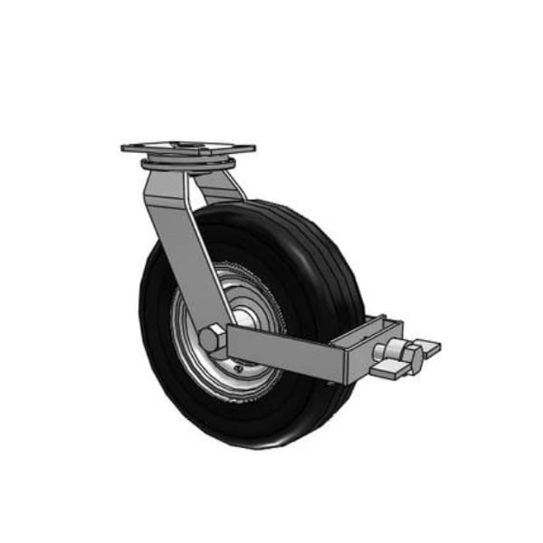 Albion Casters 16" x 4.8" HD Raceway Pneumatic Caster - Top Lock, 7.25 ...