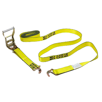 A-2X30RWHK-I Ratchet Strap - High-Capacity 2â€ x 30â€™ Strap with Wire ...