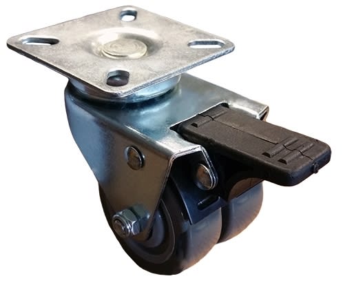 A9 2" LOW PROFILE TOTAL LOCK CASTER