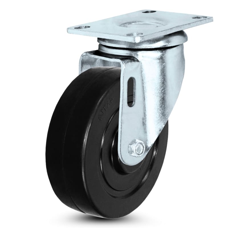 4" Rubber Swivel Caster: Better than Harbor Freight 69912 & Everbilt ...