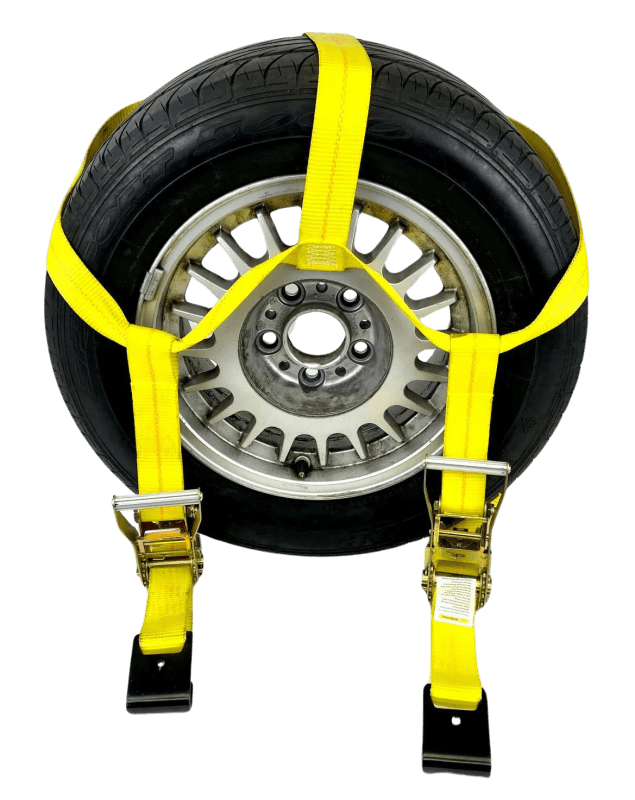 Yellow Side Mount Tire Net Tow Dolly Strap | CT-TBSWIFT-YL