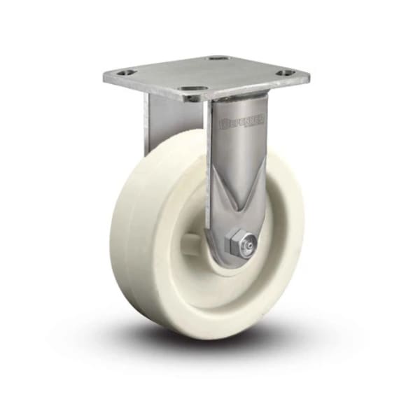 Colson Casters 8" x 2" Hi-Temp Retort Precision Ball Bearing Rigid ...