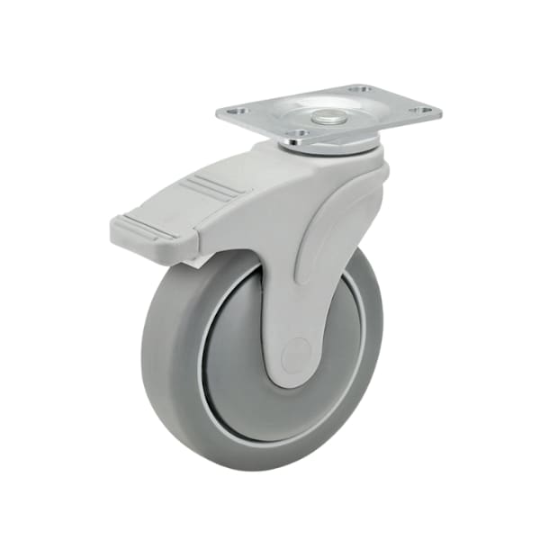 Faultless 5" QuikStart Swivel Caster with Directional Lock Brake â ...