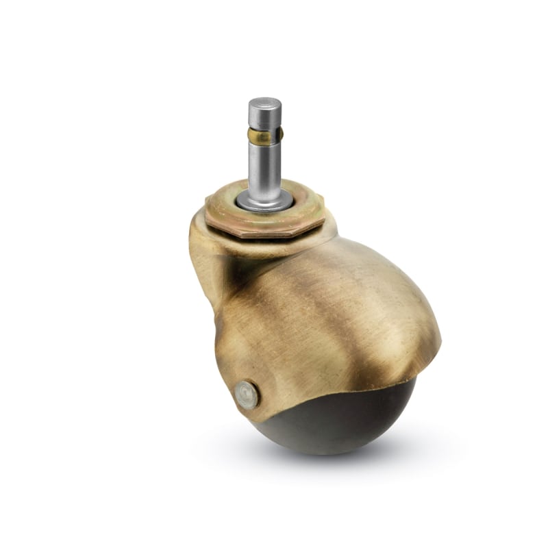 PBH20223WA-3ED - 2" Spherical Ball Caster - 7/16" x 7/8" Grip Ring Stem ...