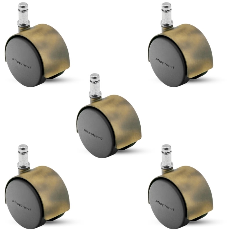 Pacer Hooded Chair Caster Set PPA50223WA | 50mm Wheel | CasterHQ