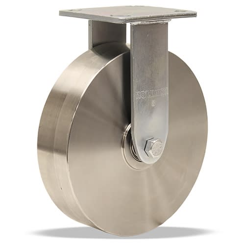 Hamilton High Heat Rigid Caster R-52HK-8HSB | 750Â°F Rated 8" Stainless ...