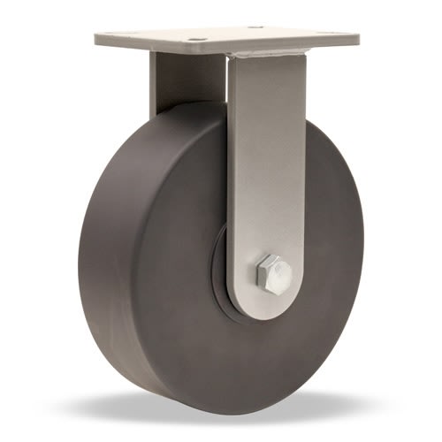 Hamilton Champion Rigid Caster with 10" x 3" Nylast High Performance ...
