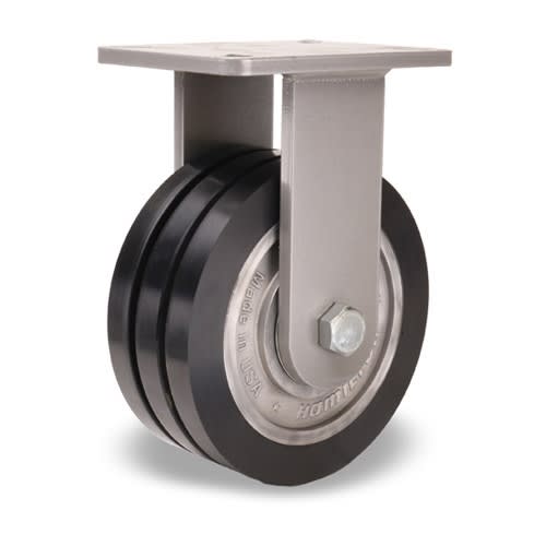 Hamilton Champion Rigid Caster with 8" x 3" UltraGlideâ„¢ (70D) Triple ...