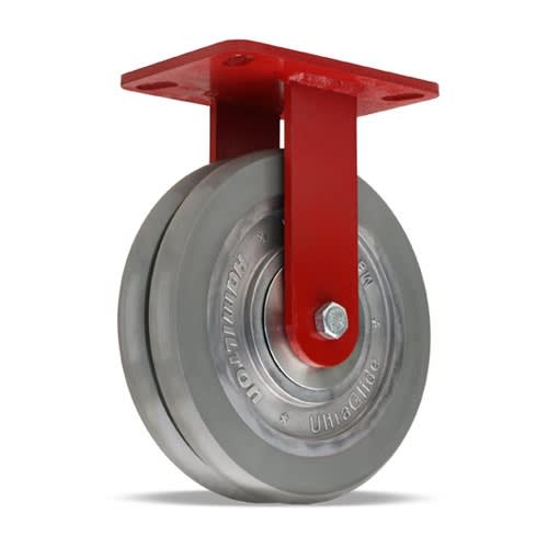 R-HS-8SWC95 Hamilton Heavy Service Rigid Caster with 8" x 2" UltraGlide ...