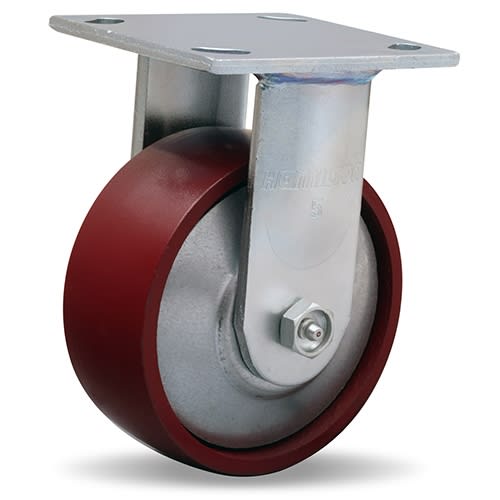 Hamilton R-TG-5MB Thread Guard Rigid Caster â€“ 5x2" Metal Wheel ...
