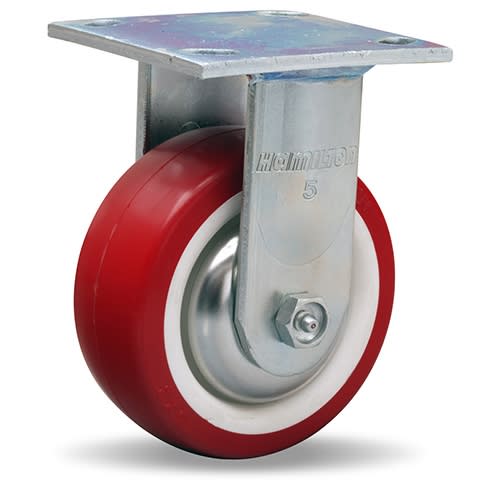 Hamilton R-TG-5NF Thread Guard Rigid Caster - 5" Poly-Tech Wheel | Shop Now