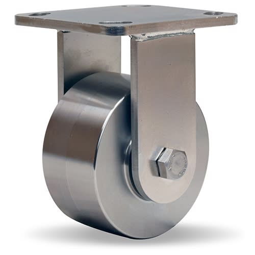Hamilton R-WHS-4HSB Stainless Steel Rigid Caster - High-Temp 750Â° F ...