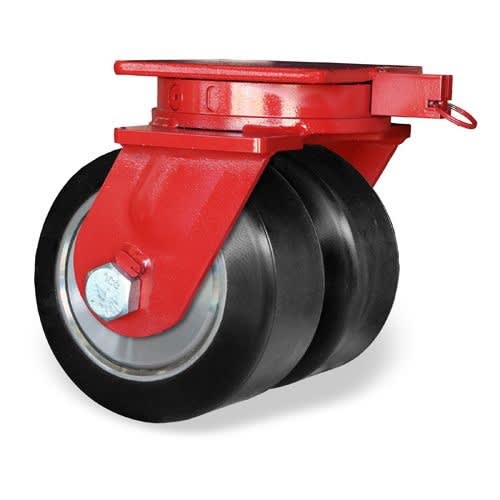 Hamilton Spinfinity Maxi-Duty Dual Rigid Caster with 13.5" x 5.5" Black ...
