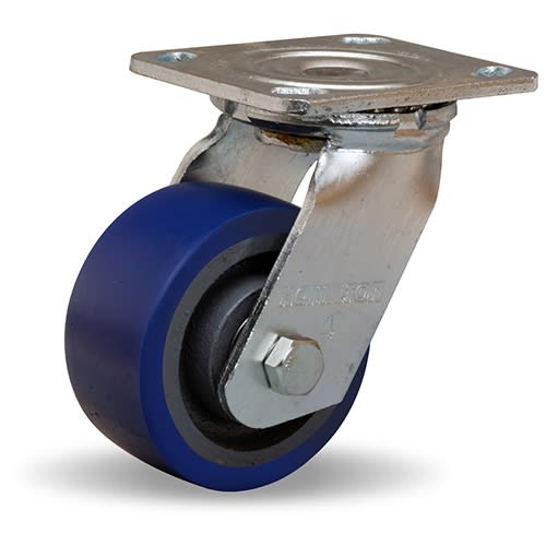 Hamilton S-524-SPB Standard Duty Swivel Caster | 4" x 2" Ergo-Glide ...